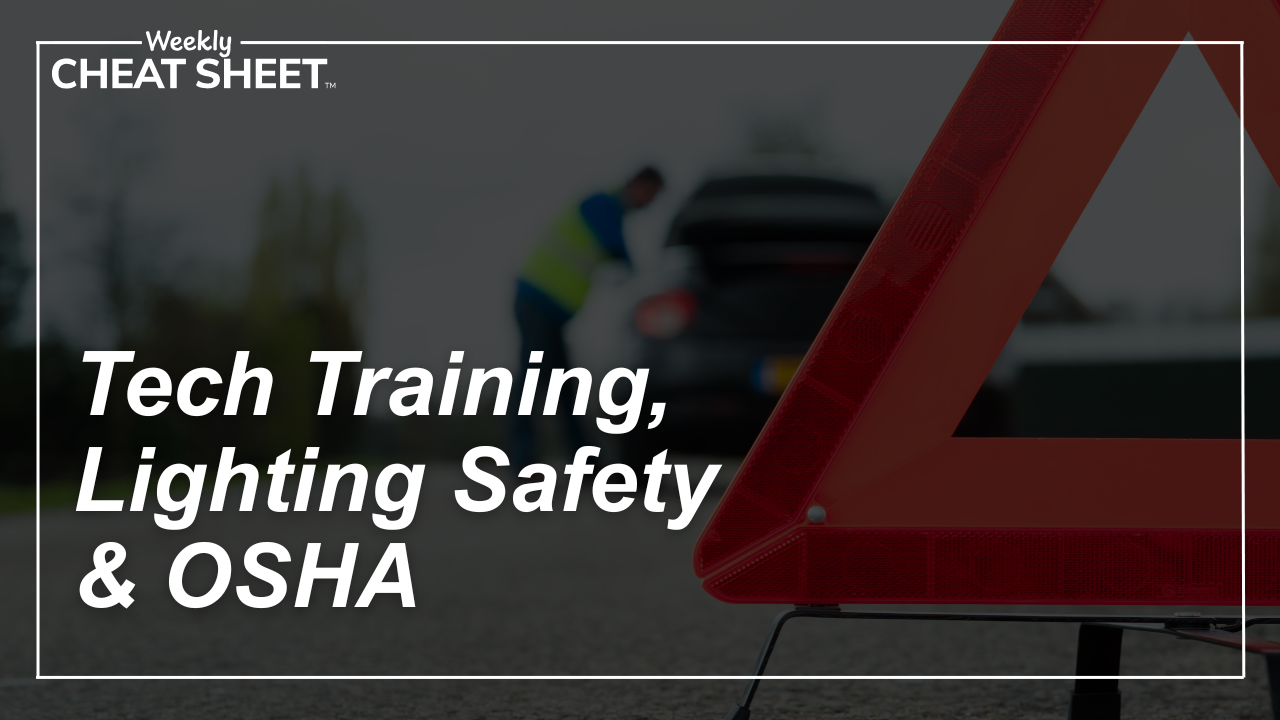 [Episode 15] Tech Training, Lightning Safety & OSHA | Weekly Cheat ...