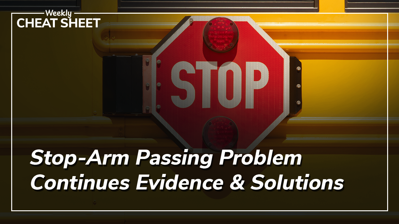 [Episode 16] Stop Arm Passing Problem Continues Evidence & Solutions ...
